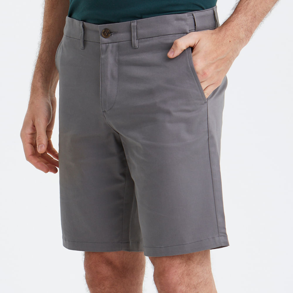 Bermuda Chino Alfaiataria Cinza | Original Penguin - Original Penguin®